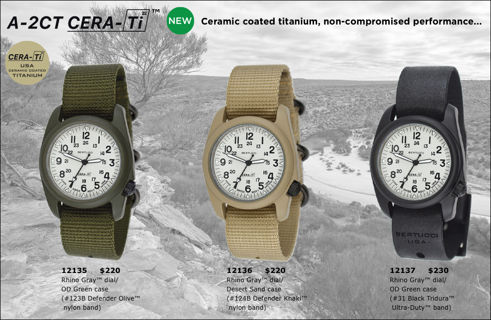 Bertucci Performance Field Watches