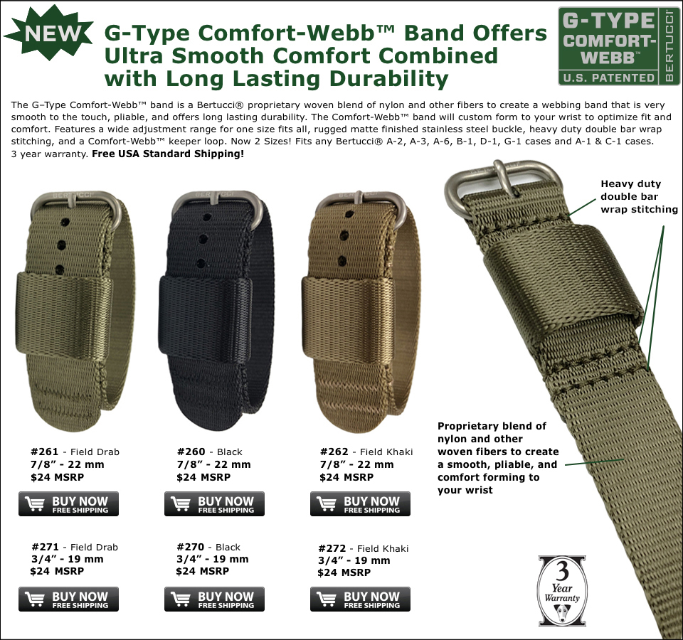 Bertucci Performance Field Watches